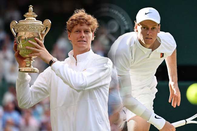 Sinner beats Alcaraz to win first Wimbledon title - Buzzer