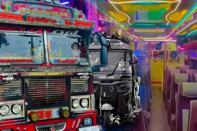 Strict action against drivers of vehicles with unauthorized ...